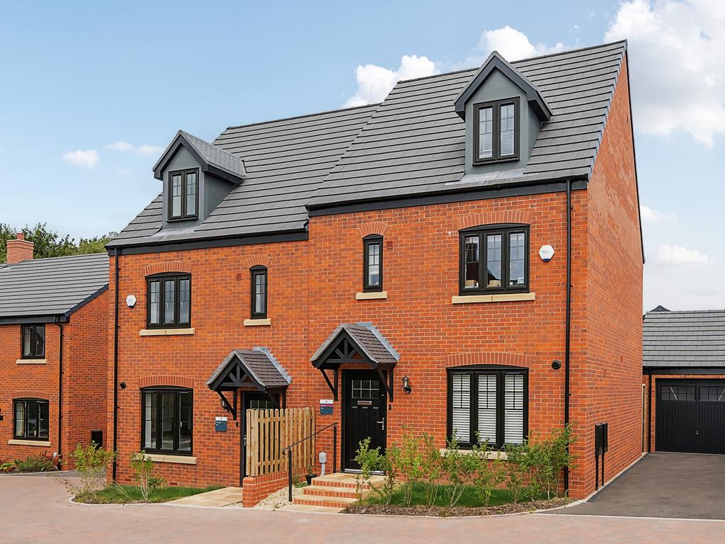 Plot 465, The Lincoln at Berry Hill... 4 bed semi-detached house - £405,000