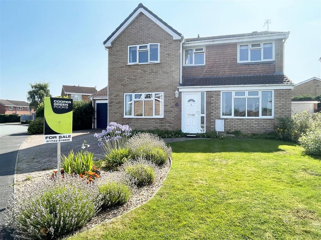 Wyebourne Road, Radbrook, Shrewsbury 4 bed detached house - £435,000