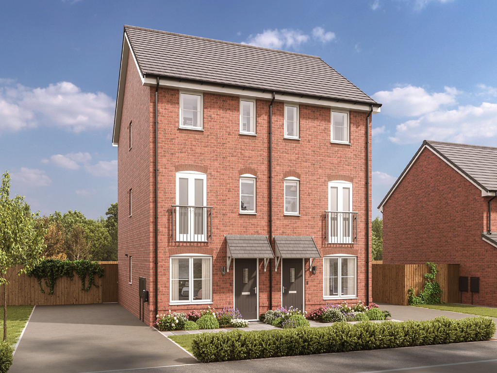 Plot 13, The Ashdown at Norton Hall... 3 bed semi-detached house - £300,000