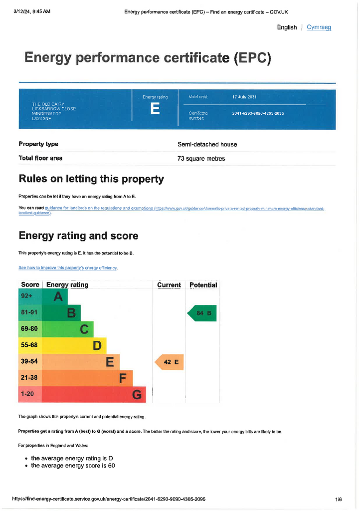 The Old Dairy, Lickbarrow Close... 2 bed cottage - £365,000