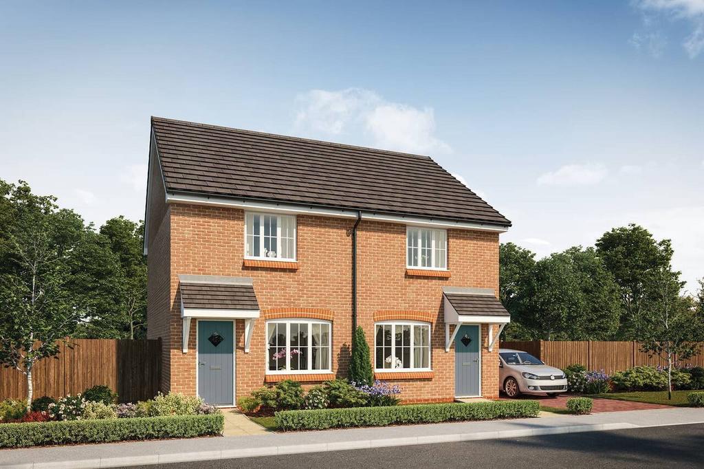 Aspen Walk, Halstead Road, Eight Ash Green, Colchester, CO6 2 bed semi ...