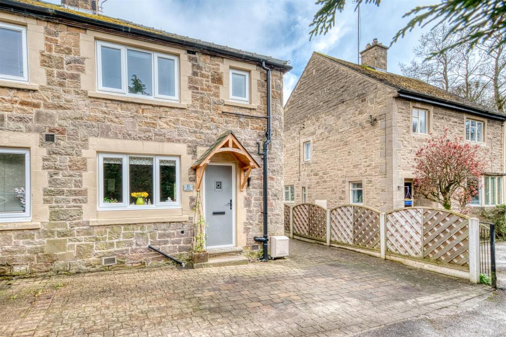 Calver Road, Baslow, Bakewell 2 bed semi-detached house - £350,000