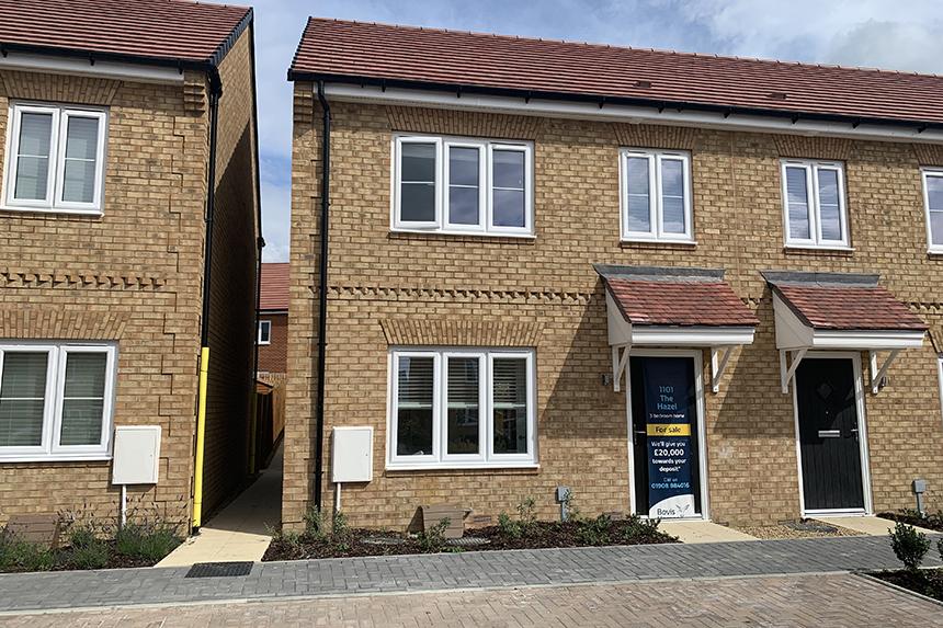 Plot 1101, The Hazel at Whitehouse... 3 bed end of terrace house for ...