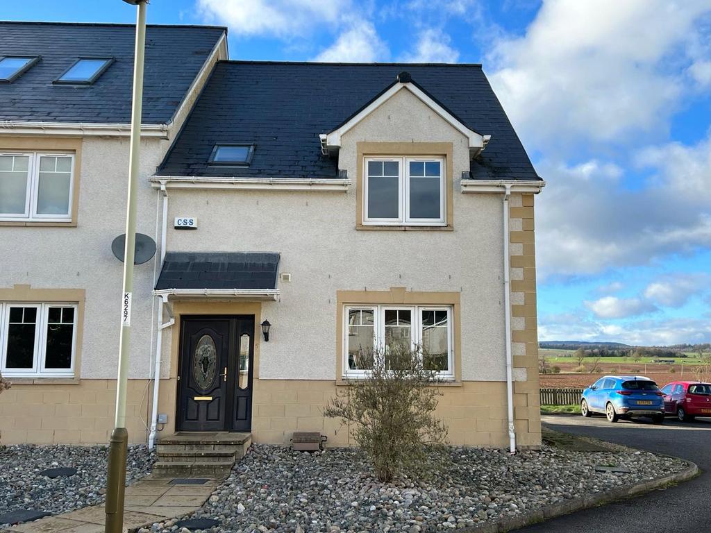 5 Eden Square, Tibbermore, Perth, PH1 3 bed end of terrace house - £235,000