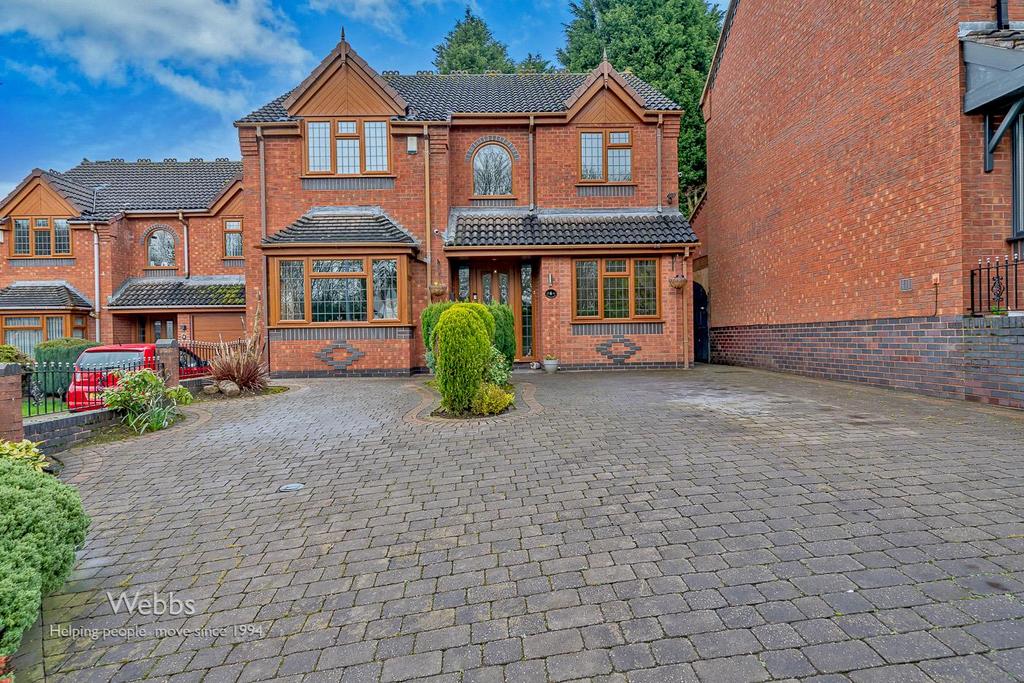 Castlecroft, Norton Canes, Cannock WS11 4 bed detached house for sale ...