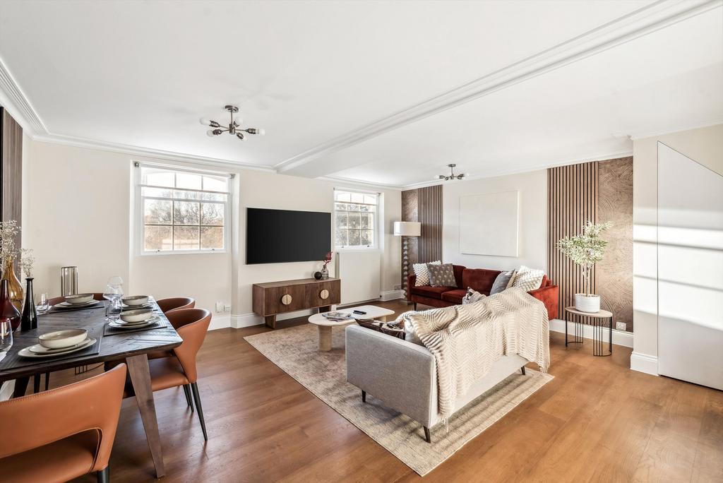 Onslow Square, South Kensington... 3 bed flat - £9,642 pcm (£2,225 pw)