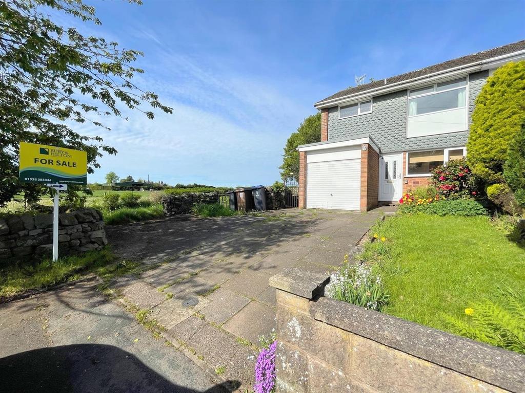 Boucher Road, Cheddleton, Leek 3 bed semi-detached house for sale - £ ...