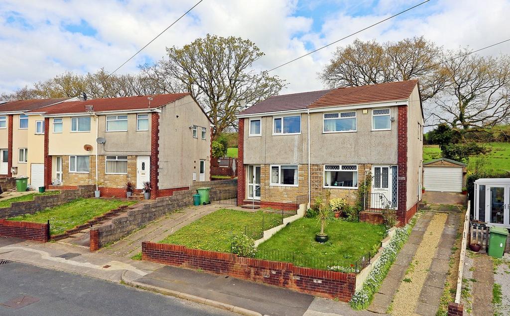Foel View Close, Pontypridd CF38 2 bed semi-detached house for sale - £ ...