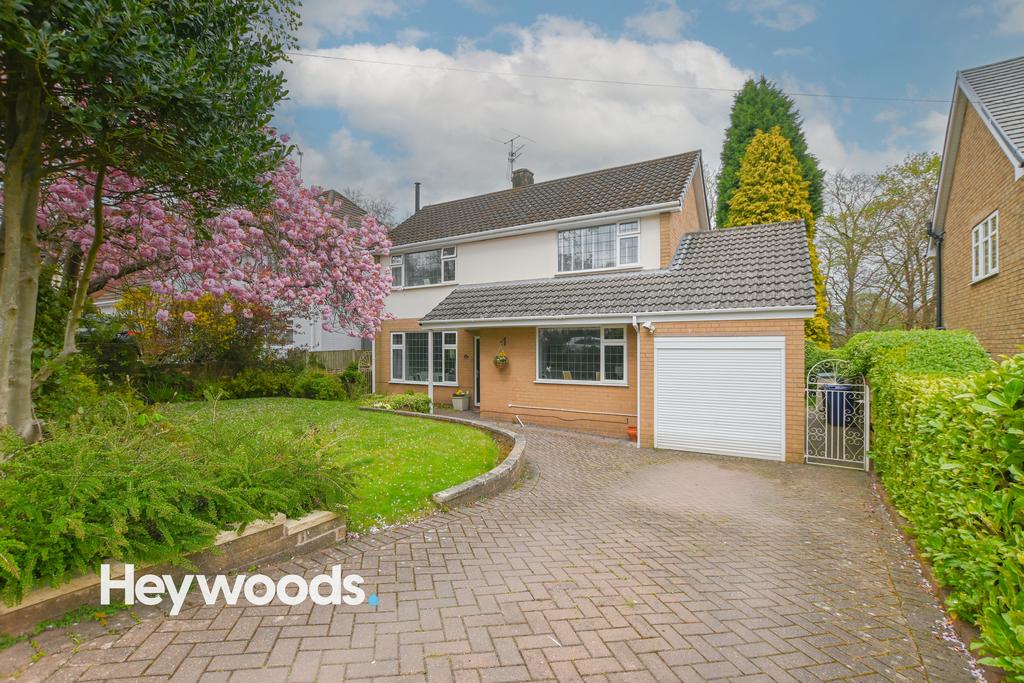 Abbots Way, Westlands, Newcastle... 3 bed detached house for sale - £ ...