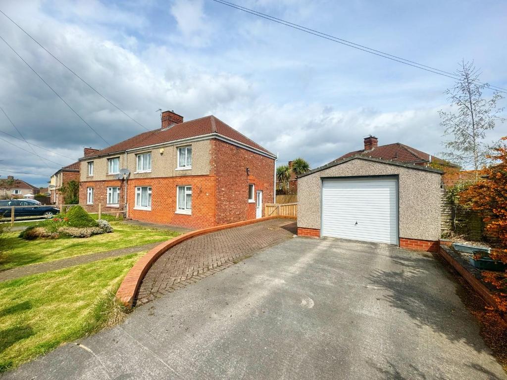 Stobb Cross Road, West Cornforth, 4 bed semi-detached house - £105,000
