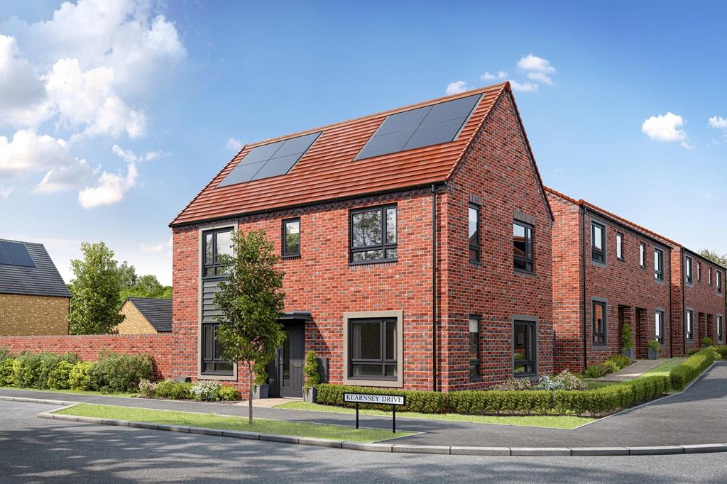 The Aynesdale - Plot 635 at Knights... 3 bed detached house - £511,995