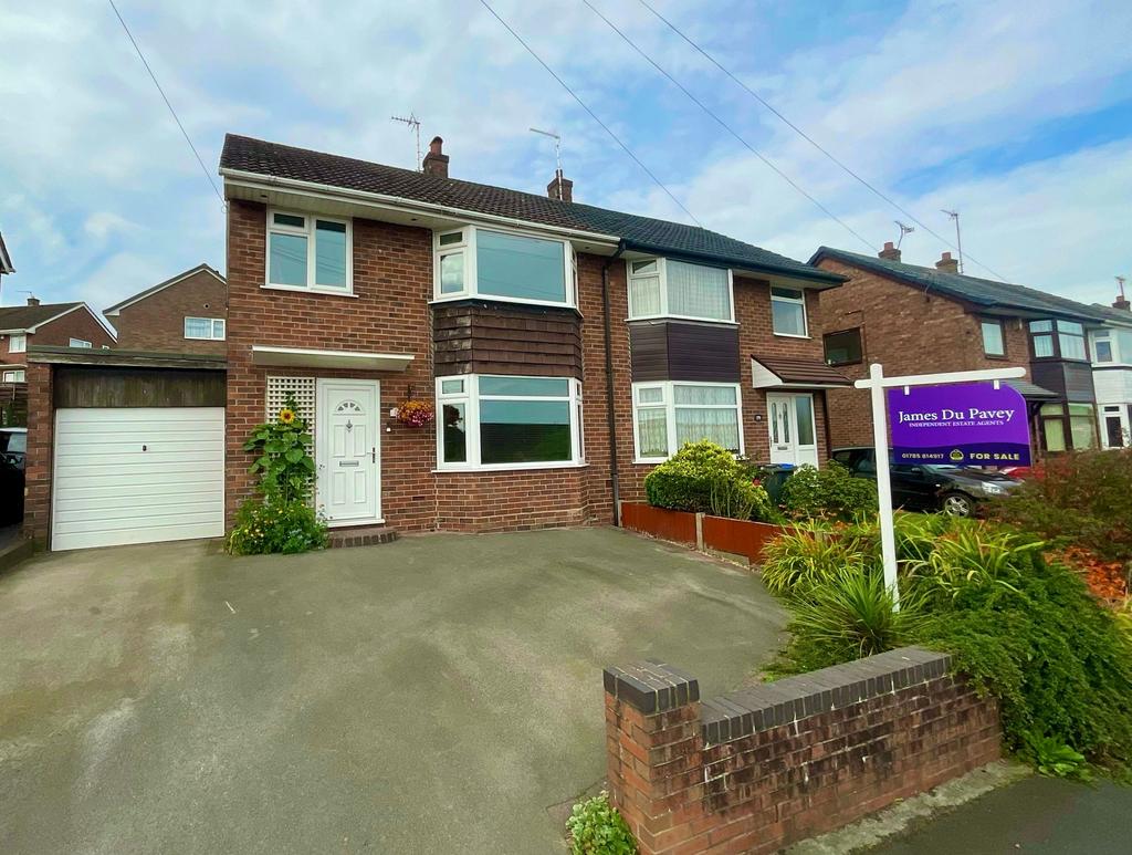 Beverley Crescent, Forsbrook, ST11 3 bed semi-detached house - £220,000