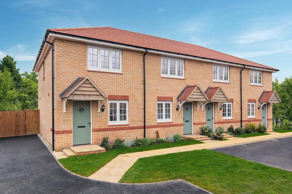 Oak Mid at Redrow at Nicker Hill... 2 bed terraced house - £248,500