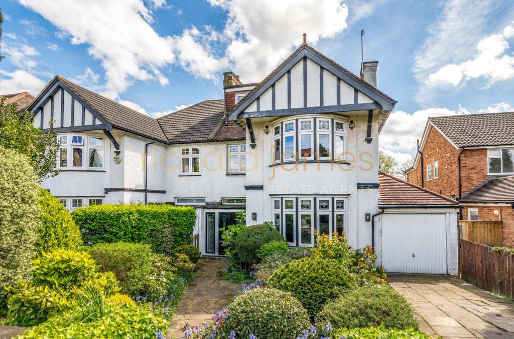 Newcombe Park, Mill Hill, London, NW7 6 bed semi-detached house - £ ...