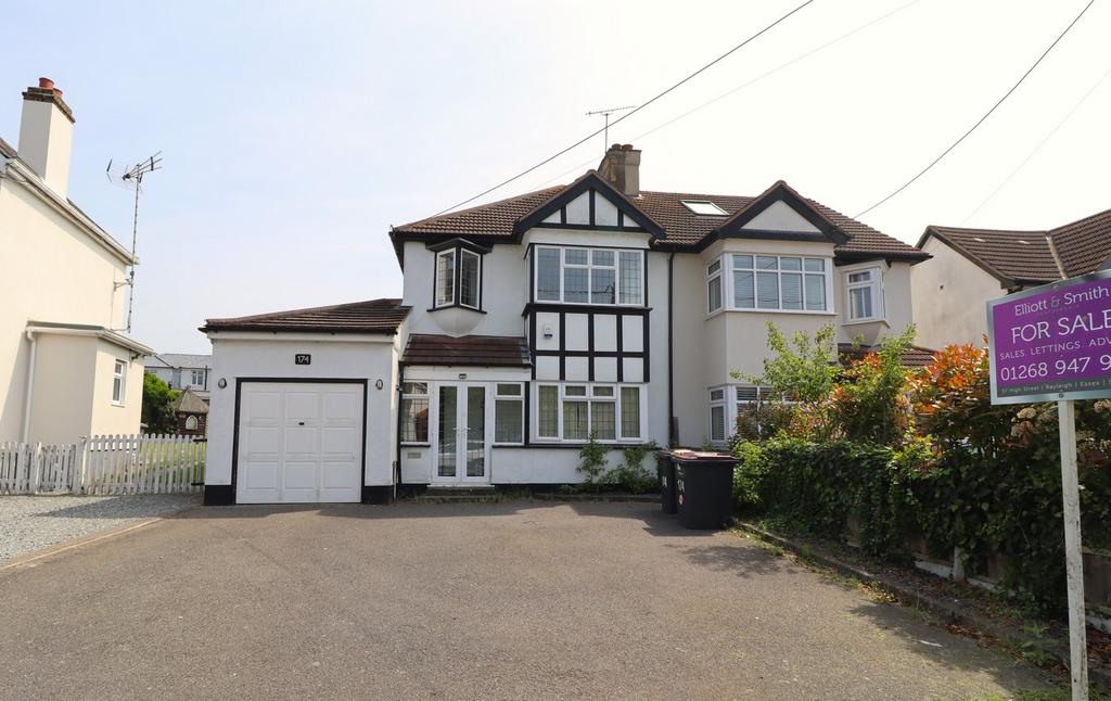 Down Hall Road, Rayleigh, SS6 3 bed semi-detached house - £500,000