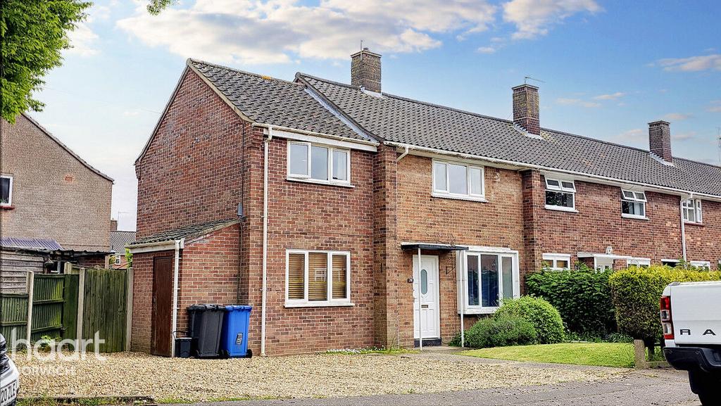 Purland Road, Norwich 3 bed end of terrace house for sale - £250,000