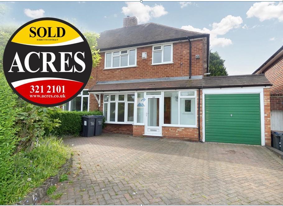 Rectory Road, Sutton Coldfield 3 bed semi-detached house for sale - £ ...