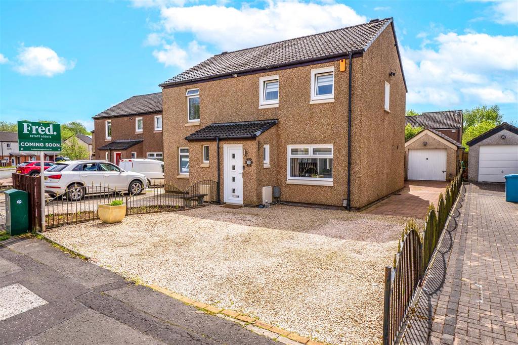 Lewis Avenue, Wishaw ML2 3 bed semi-detached house for sale - £139,995