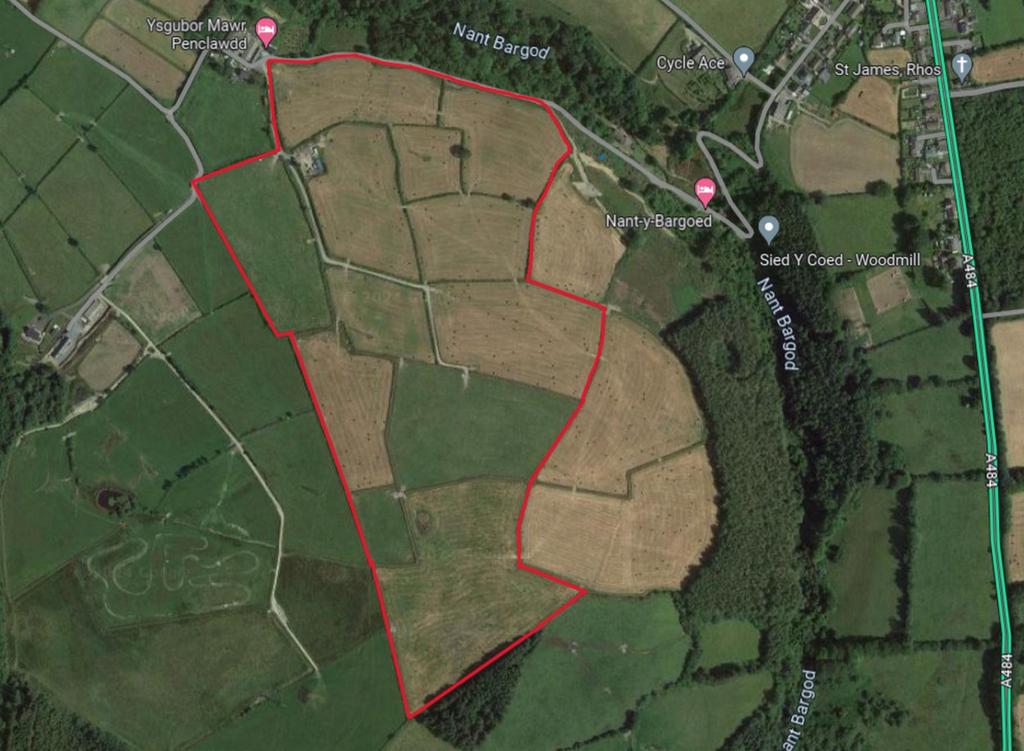 Land at Penclawdd Uchaf, Rhos Land - £585,000
