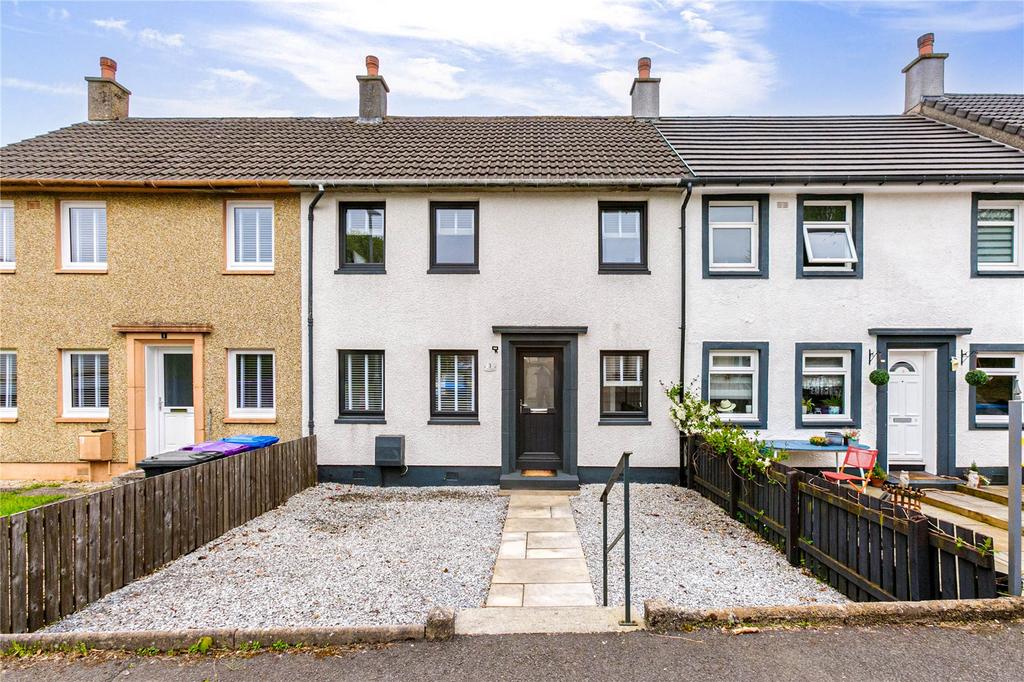 3 Kirk Road, Beith, North Ayrshire, KA15 2 bed terraced house - £109,000