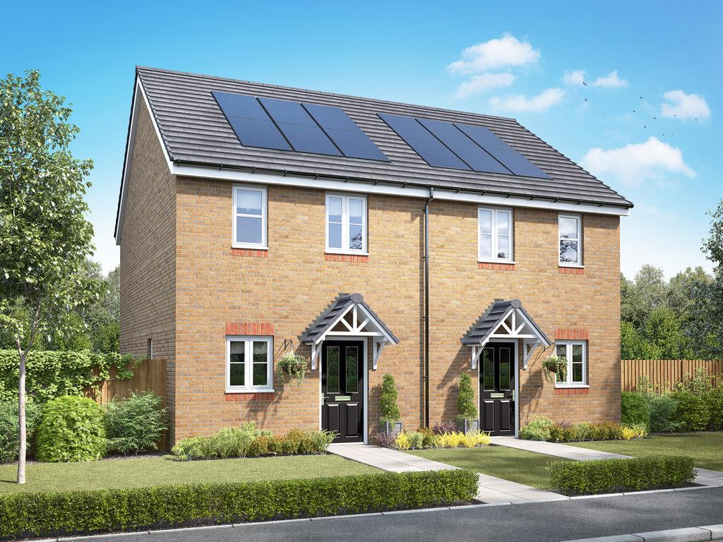 Plot 306, The Cromer at Charles... 2 bed semi-detached house - £349,995