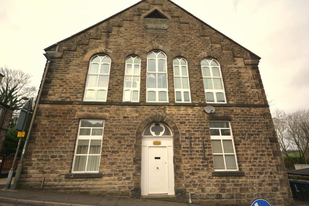 The Old Chapel, High peak SK23 7QS 2 bed flat - £140,000