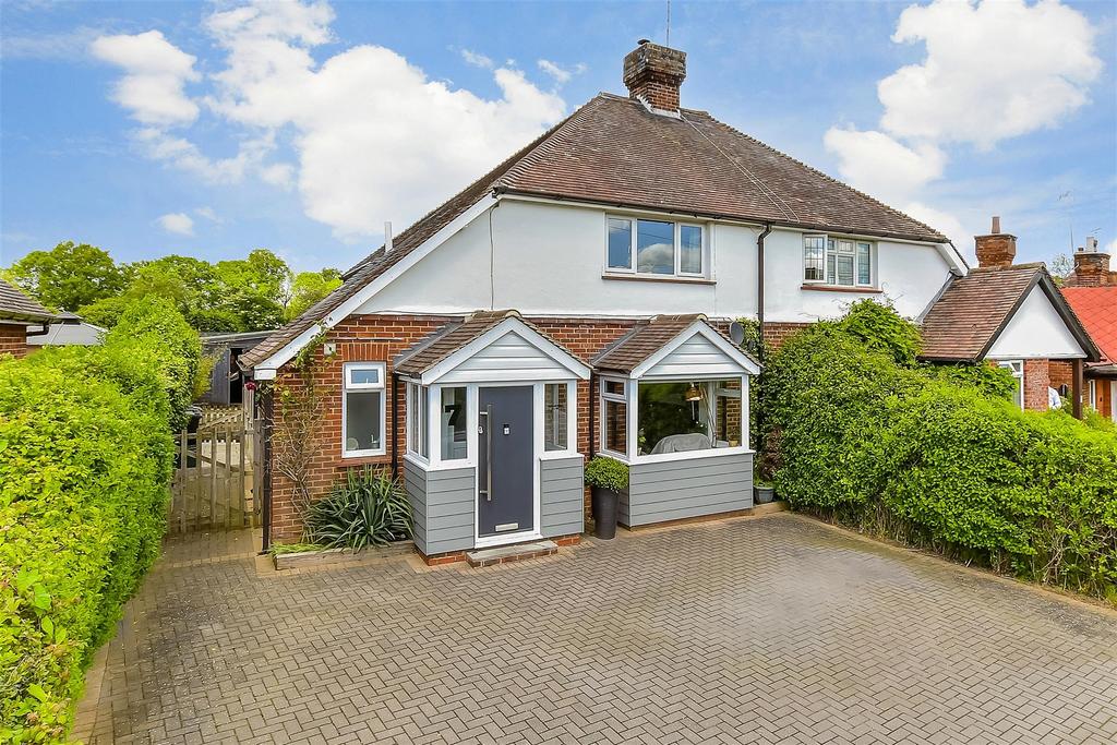 Five Oak Green Road, Tudeley... 3 bed semi-detached house for sale - £ ...