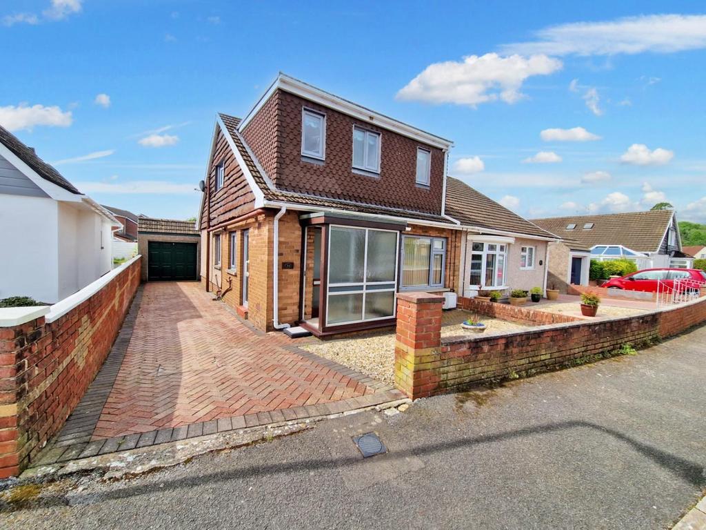 Heol Croesty, Pencoed, Bridgend 3 bed semi-detached bungalow - £235,000