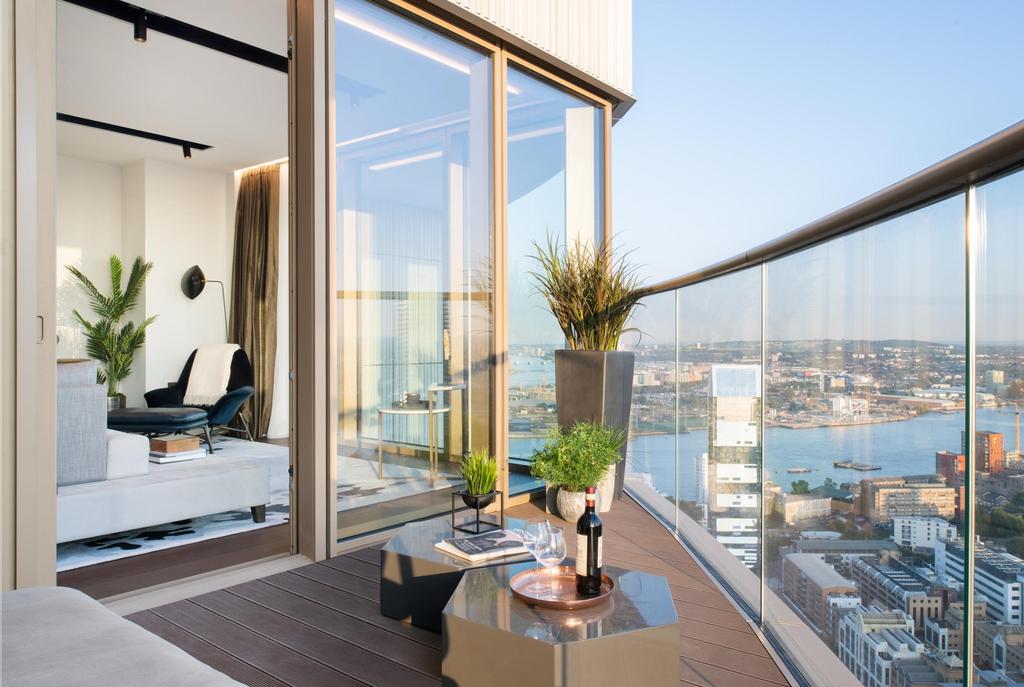 4408 One Park Drive, Canary Wharf... 1 bed flat - £997,500