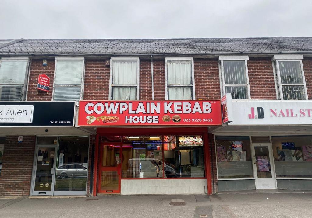 29A London Road, Cowplain... Retail property (high street) - £75,000