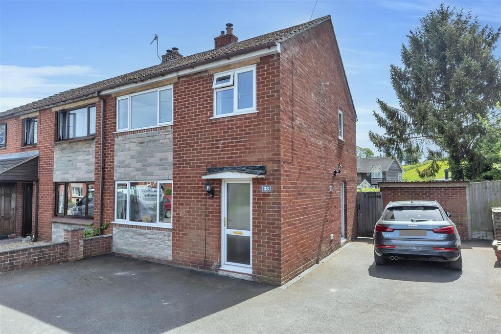 33 Grange Road, Bishops Castle... 3 bed semi-detached house - £275,000