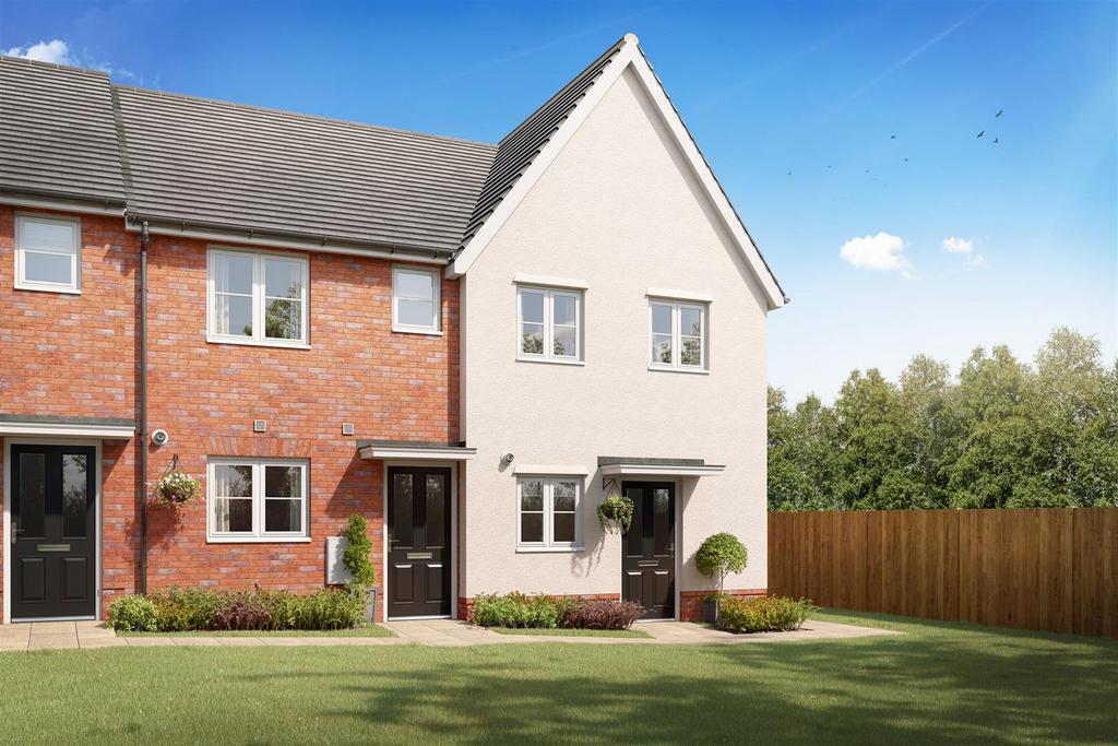 Stowmarket Road, Ipswich IP6 2 bed end of terrace house - £274,995
