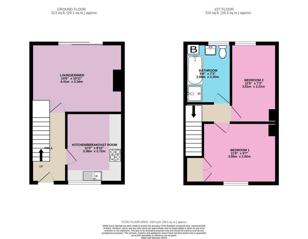 Beatty Avenue, Gillingham, Kent, ME7 2 bed terraced house for sale - £ ...