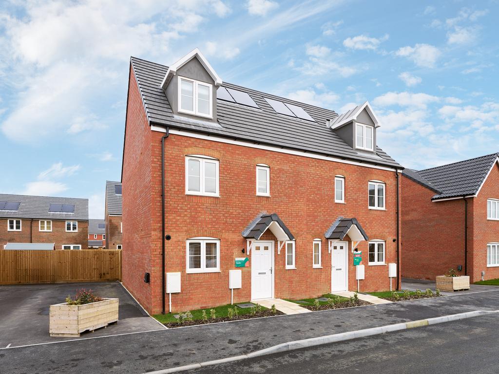 Plot 25, The Foxcote at The... 4 bed semi-detached house for sale - £ ...