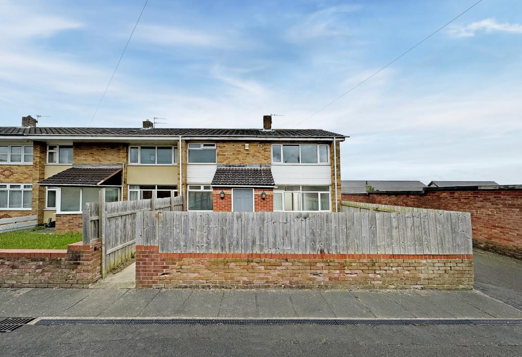 Fletcher Walk, Hartlepool, County Durham 3 bed end of terrace house - £ ...