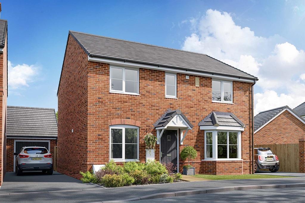 The Manford - Plot 32 at Paddox Rise... 4 bed detached house - £480,000