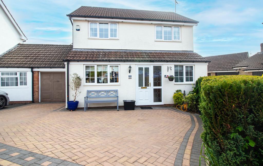 Ravensbrook, Morganstown, Cardiff 3 bed link detached house for sale ...