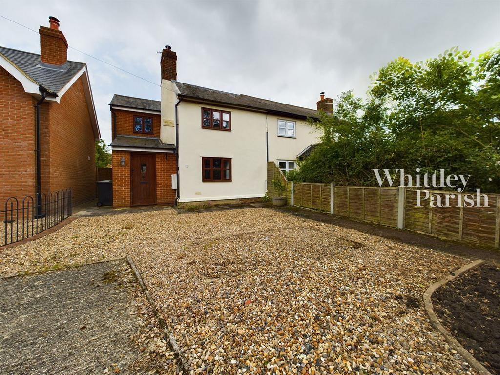 The Street, Stoke Ash 2 bed semi-detached house for sale - £230,000