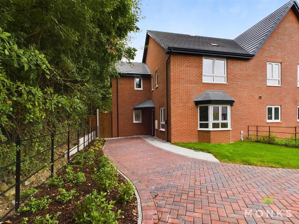 Plot 16, The Oaklands, Bayston Hill... 4 bed semi-detached house - £348,500
