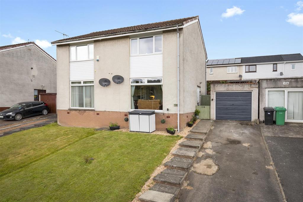 108 Porterfield, Comrie, KY12 9XQ 2 bed semi-detached house - £155,000