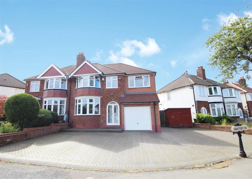Geoffrey Road, Shirley, Solihull 4 bed semi-detached house - £370,000