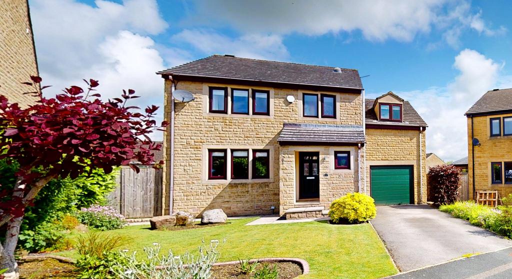 Acre Fold, Addingham, Ilkley, West... 4 bed detached house - £599,950