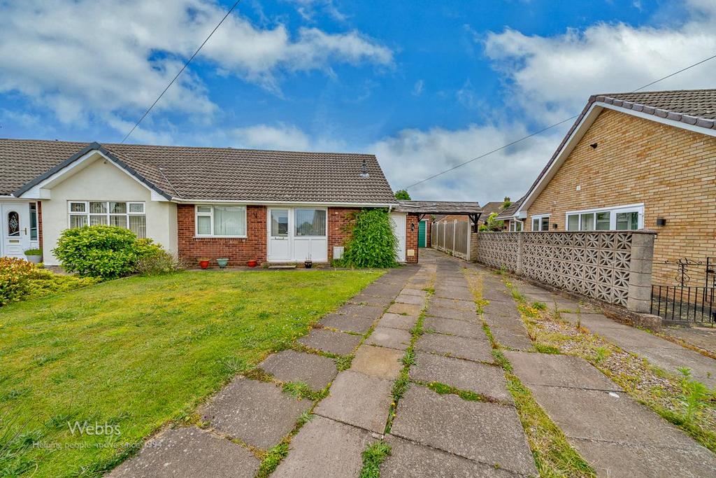 Birchcroft, Walsall WS9 2 bed semi-detached bungalow - £280,000