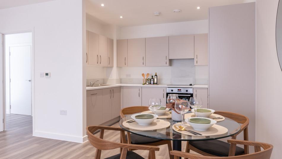 Plot 29 at Lion Crescent, 56A... 1 bed flat - £132,000