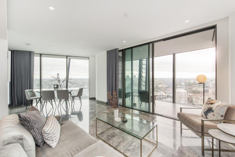 One Blackfriars, London SE1 2 bed apartment - £8,558 pcm (£1,975 pw)