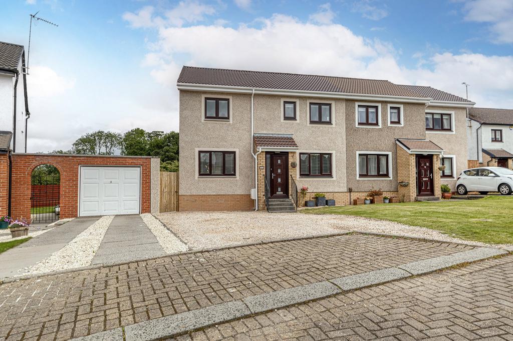 Troon Place, Newton Mearns, Glasgow 3 bed semi-detached house - £340,000
