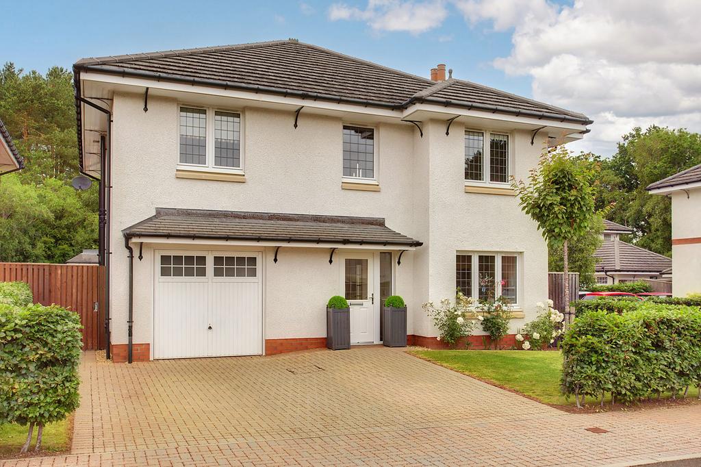 Braemore Wood, Troon, Ayrshire 4 bed detached house for sale - £435,000