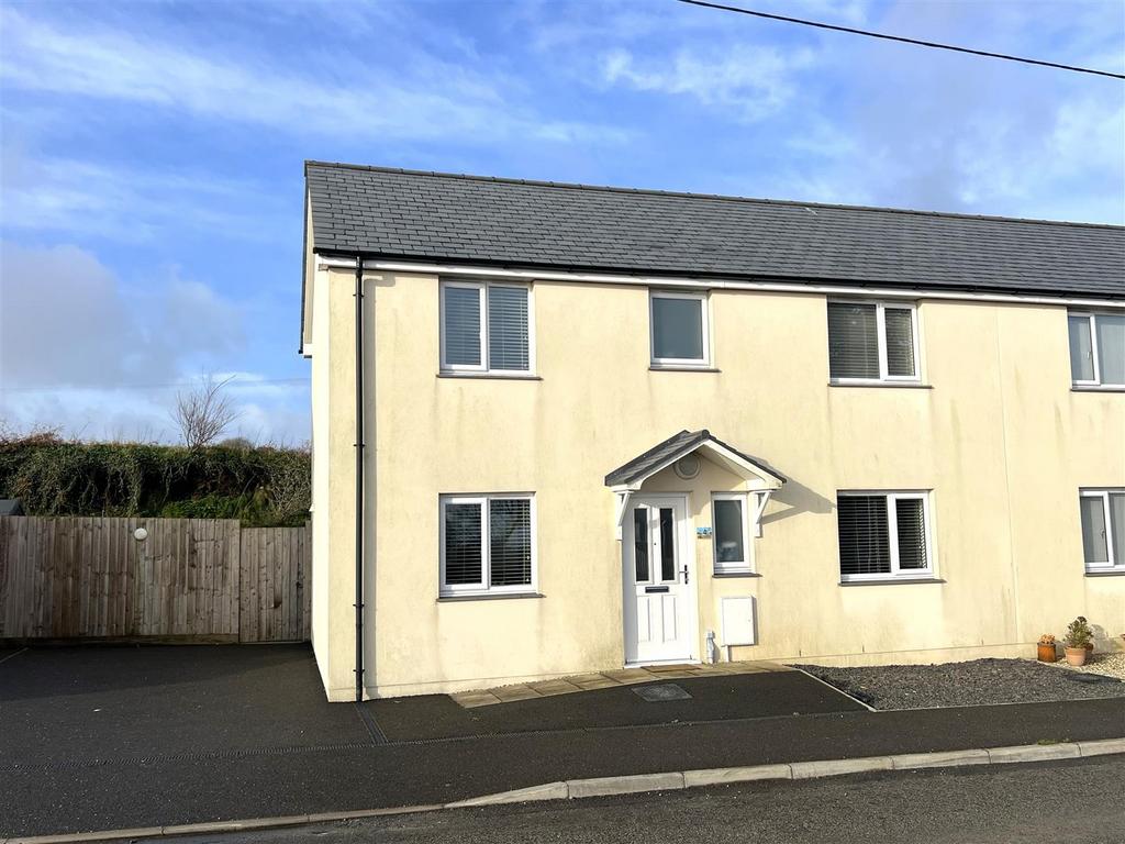 Carluddon, St. Austell 3 bed semi-detached house - £287,500
