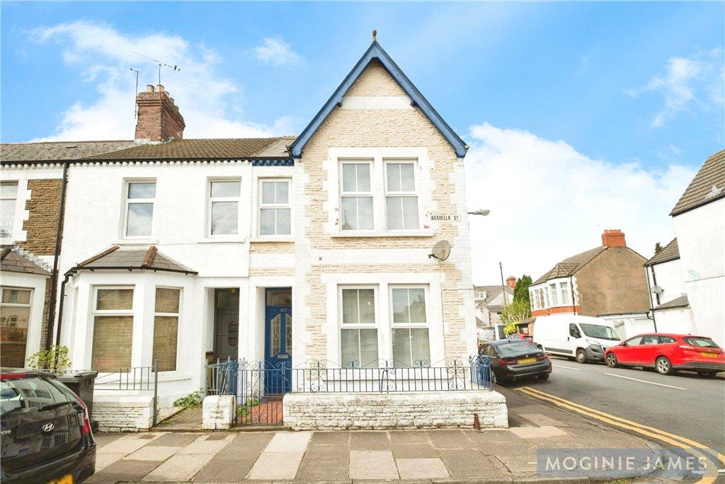 Arabella Street, Roath, Cardiff 3 bed end of terrace house - £350,000