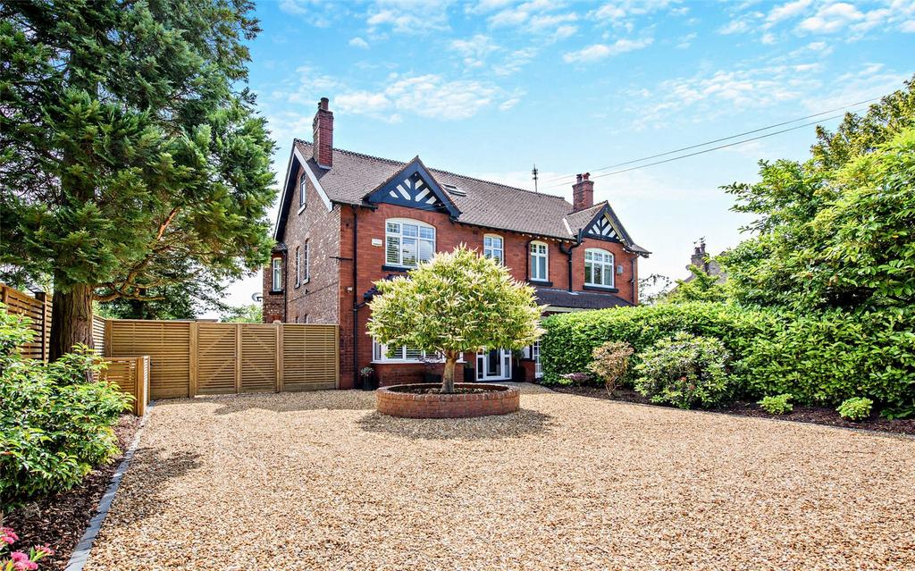 Manchester Road, Wilmslow, Cheshire, SK9 4 bed semi-detached house - £ ...